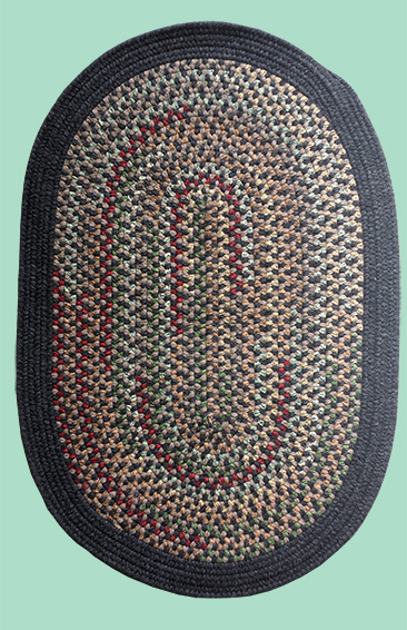 2x3 Braided Alpaca Rug